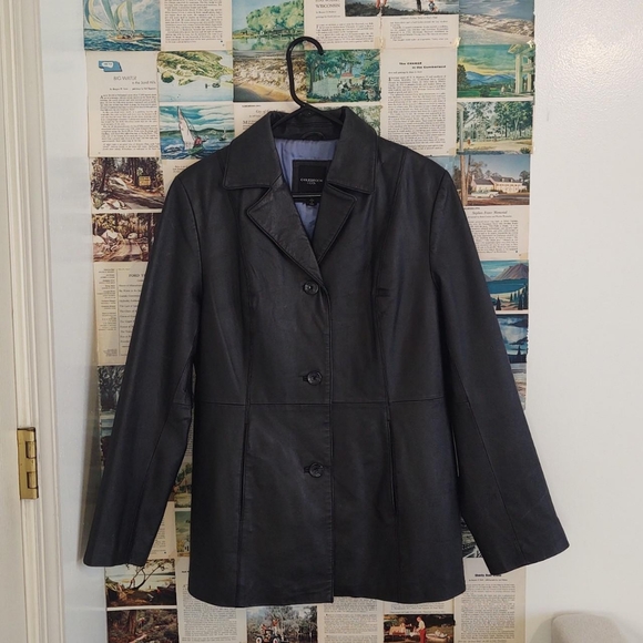Jackets & Coats | Colebrook Co Leather Jacket | Poshmark